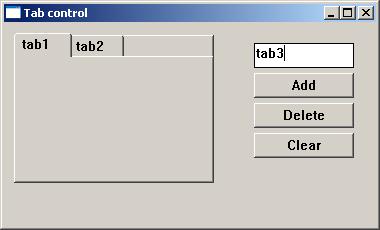 The following example displays a simple window that allows the user to ...